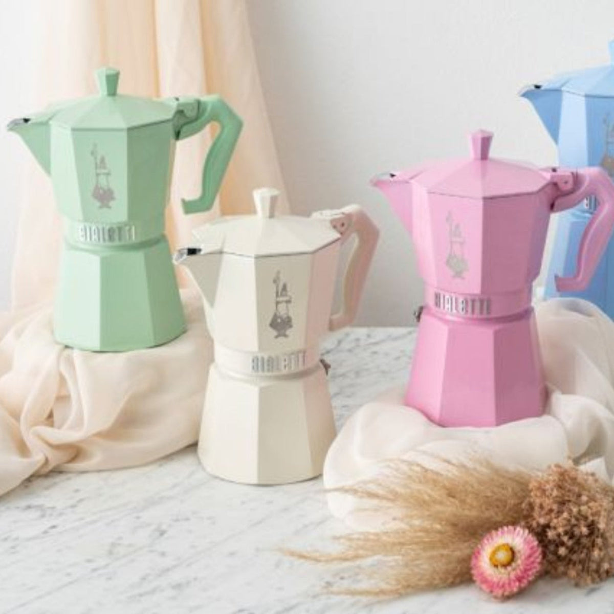 Bialetti Exclusive Moka Express pink, Espressokocher – roestkaffee.de